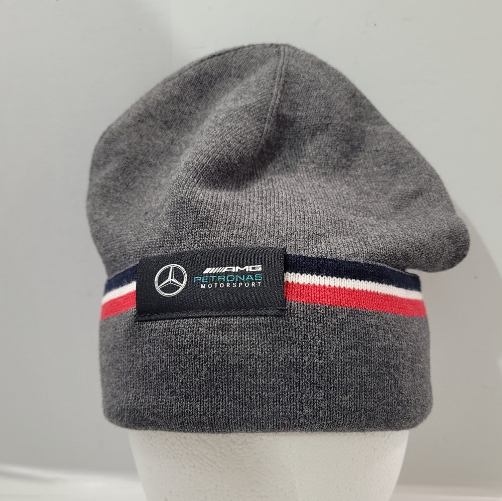 Mercedes Amg Petronas F1 2023 Team Beanie Grey Os - Gem